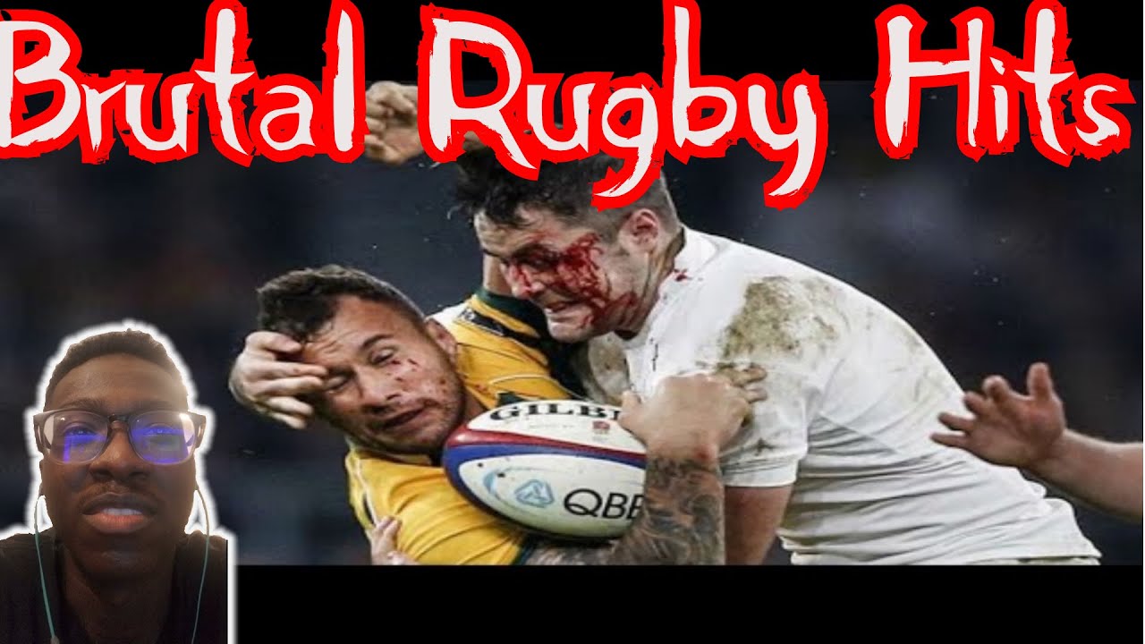 NBA FAN Reacts to Biggest Rugby Hits Brutal Rugby hits - YouTube