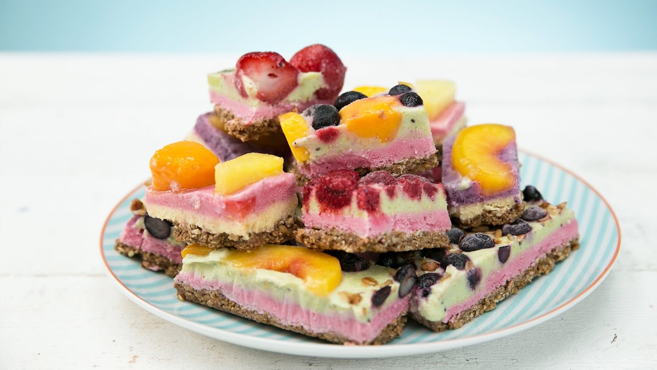Rainbow Breakfast Bars to Boost Your Metabolism | GLOW - YouTube