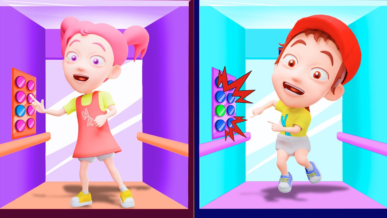 Take an Elevator Song | Kids Songs and Nursery Rhymes #shorts - YouTube