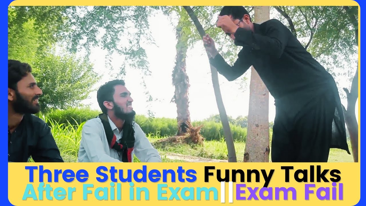 Three Students 😋 Funny Talks After🤣 Fail in Exam||Exam Fail Student||# ...