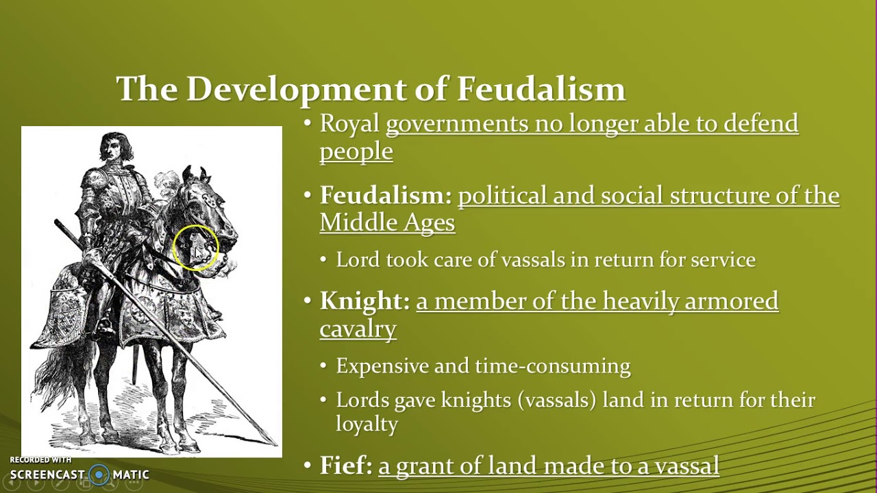 Unit 3 Lesson 3 Feudalism in Europe - YouTube