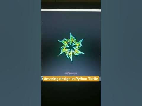 Python Turtle Graphics - 32 | Coding Video | Amazing Python Turtle ...
