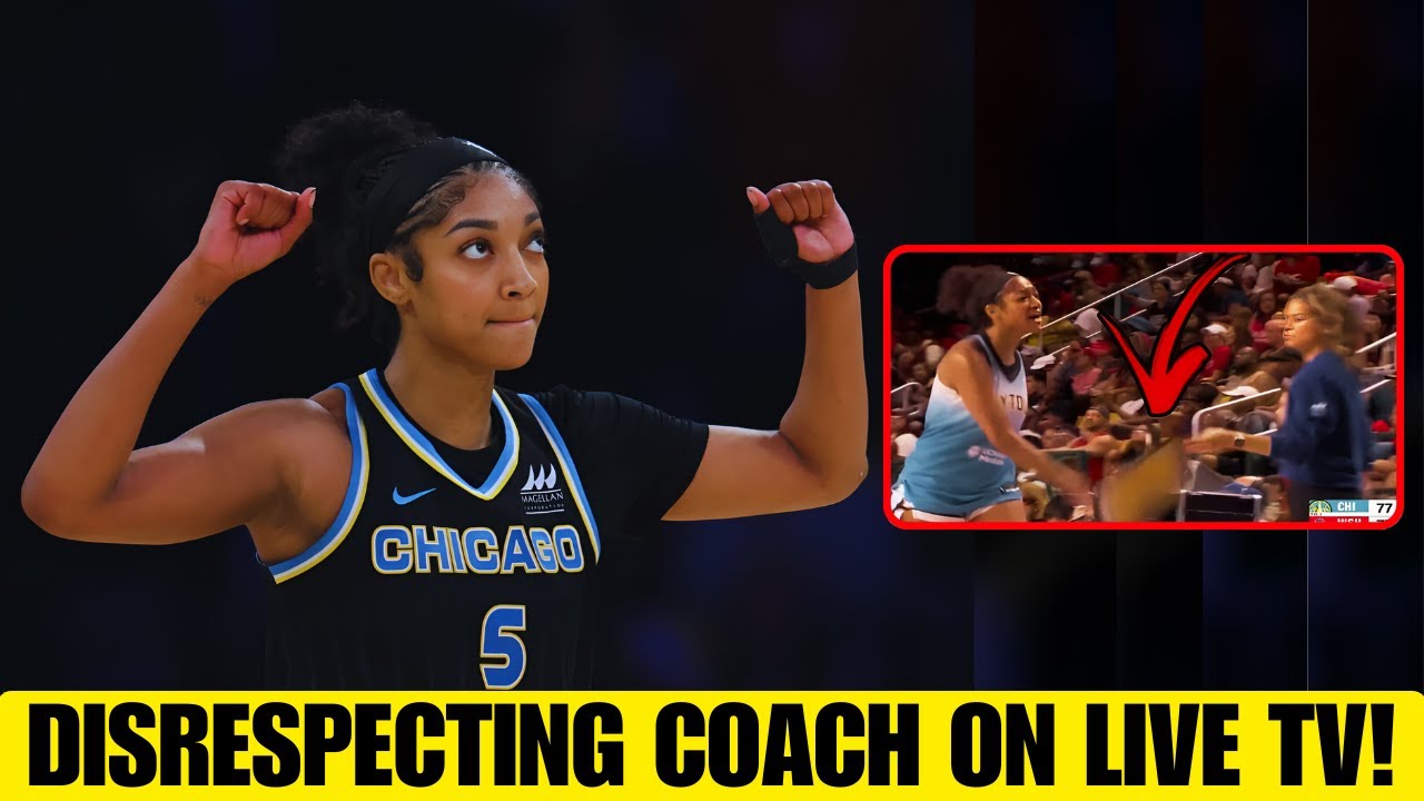 ANGEL REESE FINALLY RESPONDS After Smacking Clipboard Out of Coach Hand ...