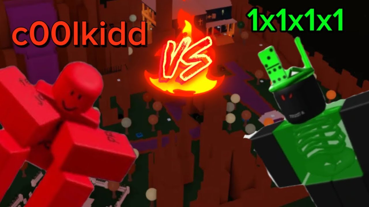 c00lkidd vs 1x1x1x1 animation I made (Forsaken) - YouTube