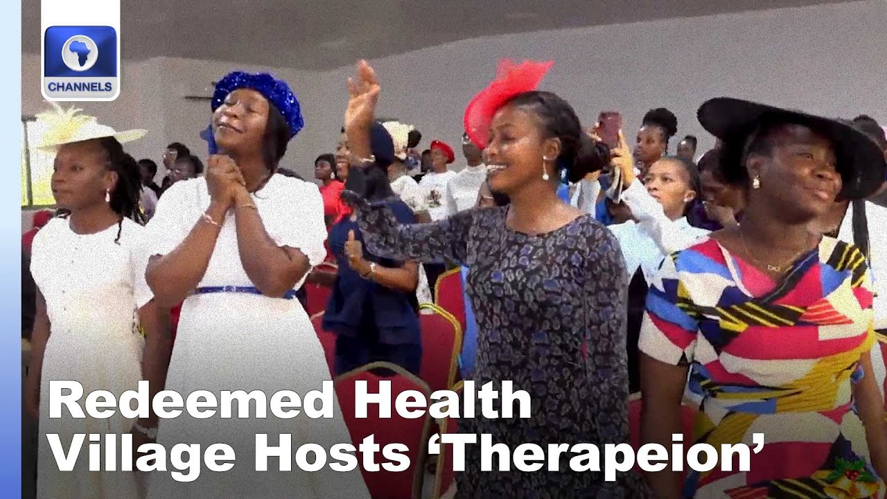 Redeemed Health Village Holds First 'Therapeion' - YouTube