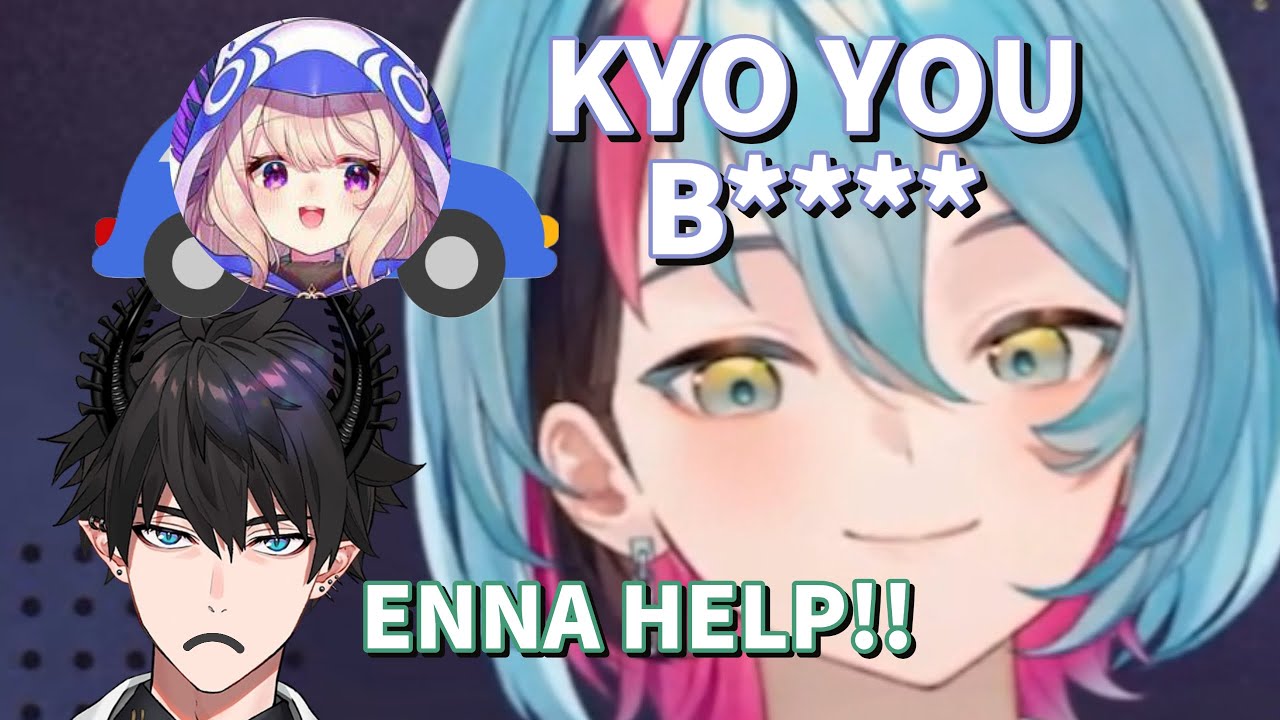 Kyo made Ren cry so Enna bestie came to help - YouTube