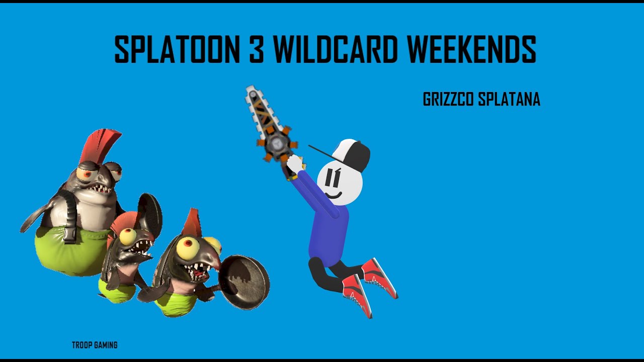 Splatoon 3 Wildcard Weekends Grizzco Splatana (No Commentary) - YouTube