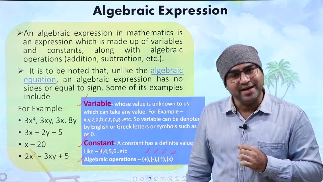 what is algebraic expression ? - YouTube