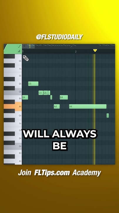 Steal Melody From Any Vocal | FL Studio Tutorial #shorts - YouTube