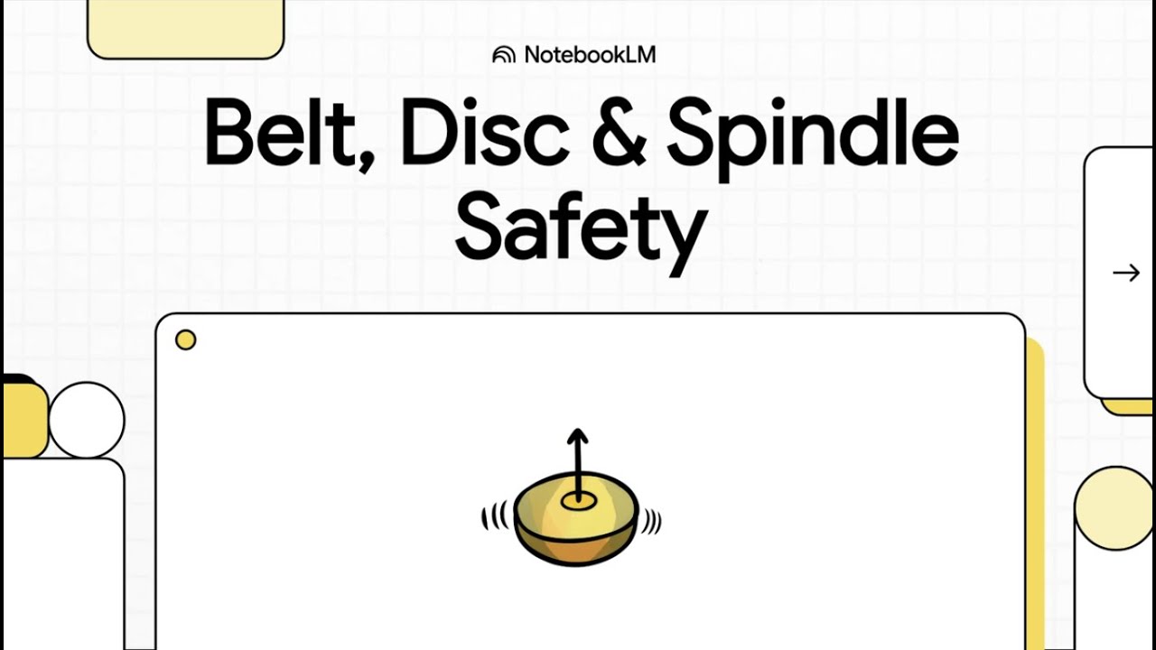 Belt, Disc & Spindle Safety - YouTube