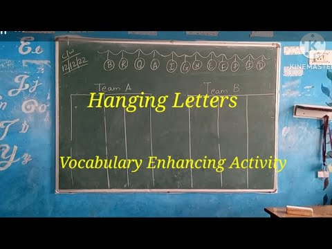 ||Hanging Letter Game|| Vocabulary Enhancing Activity - YouTube