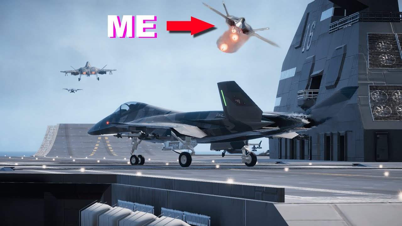 Dogfighting right above the Enemy Fleet - YouTube