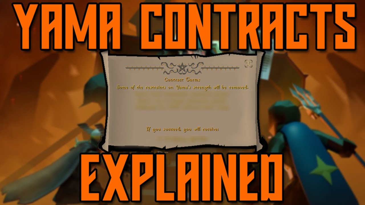 Yama Contracts: Missed the Mark (OSRS) - YouTube
