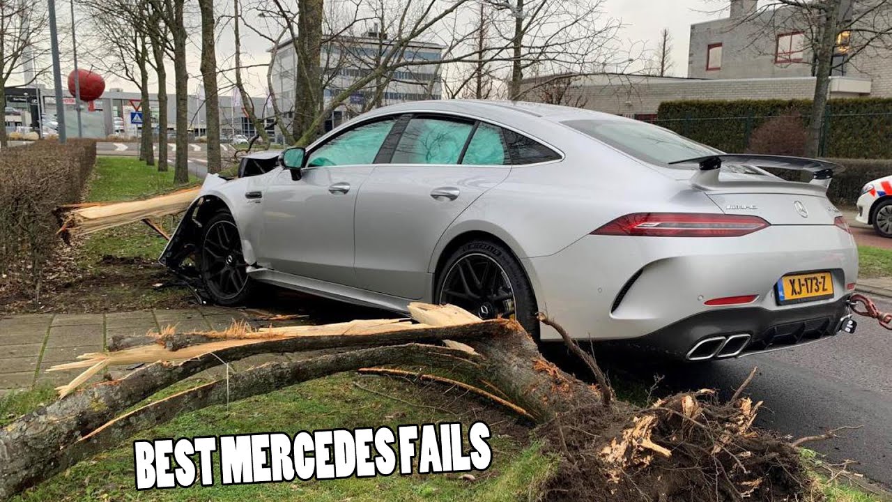 Mercedes Drivers in a NUTSHELL (Best Mercedes Fails) - YouTube