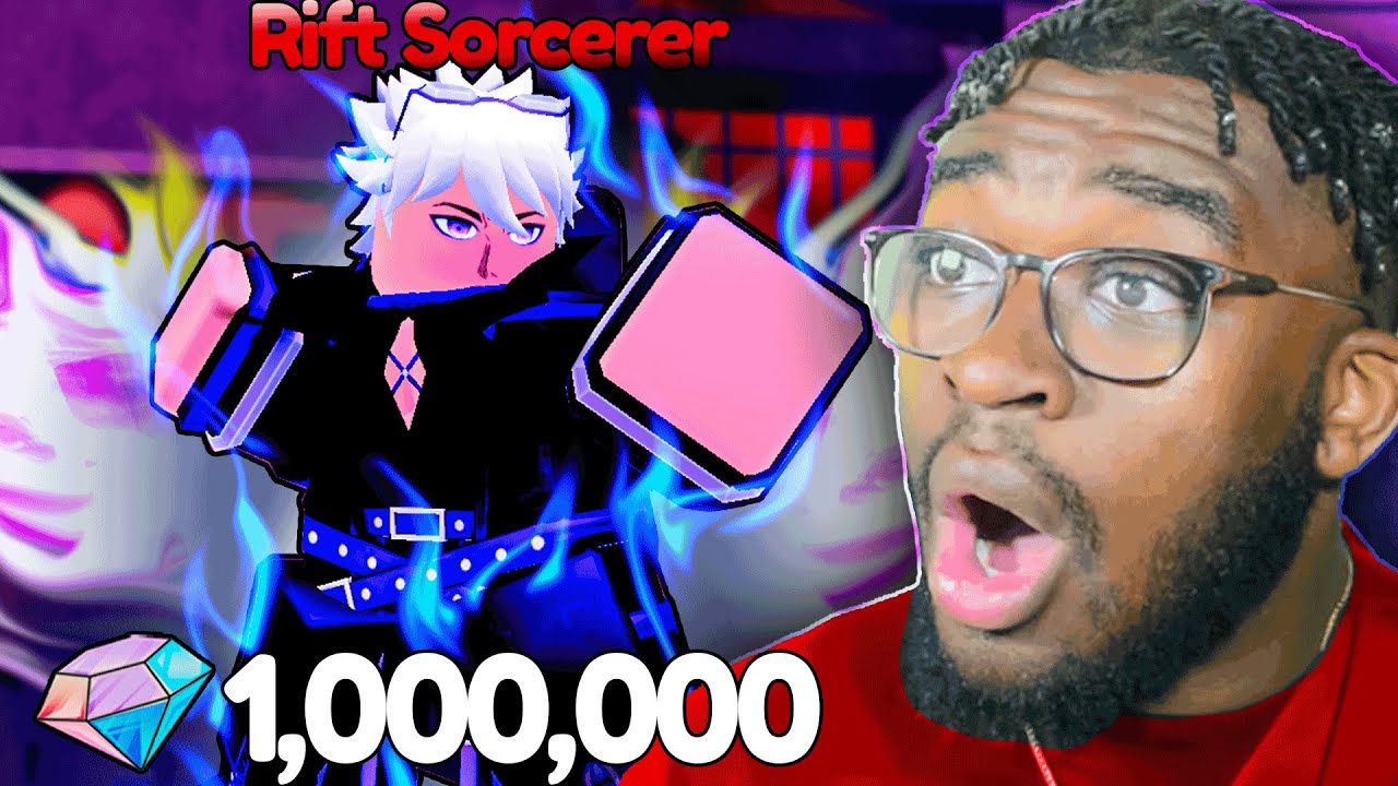 Spending 1MILLION GEMS For Shiny Gojo In Anime Defenders - YouTube