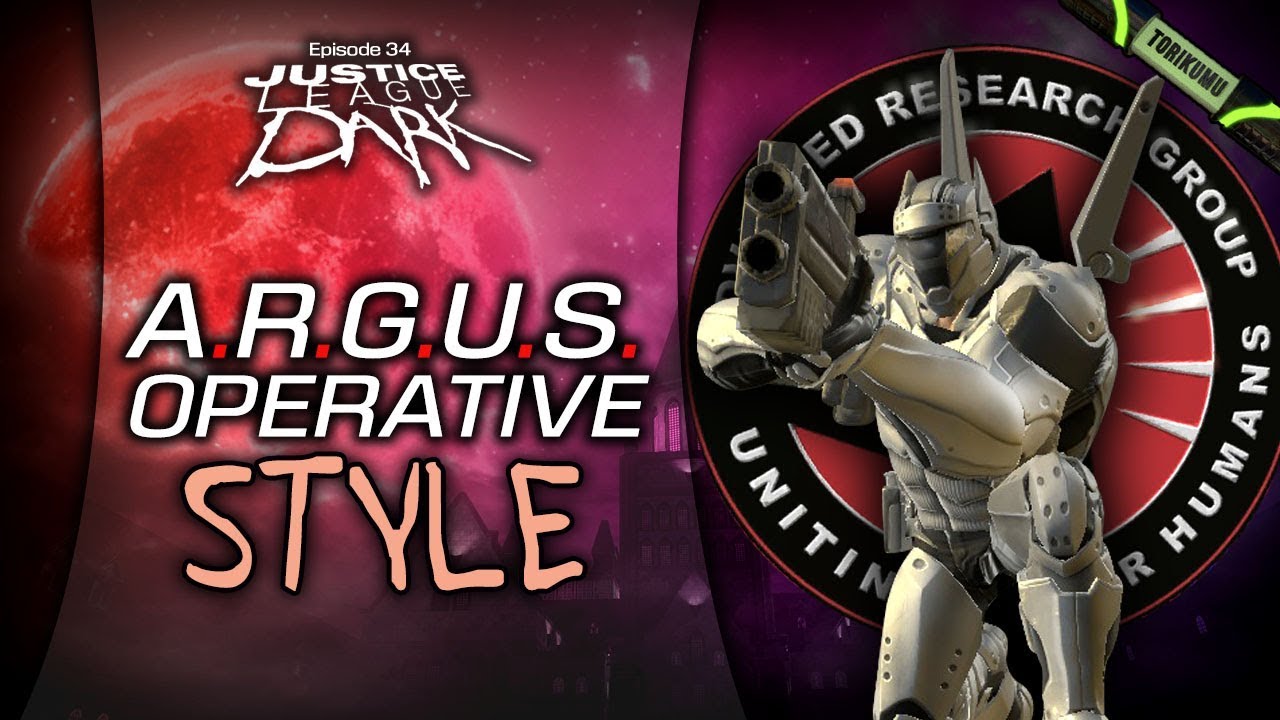 DCUO Episode 34: A.R.G.U.S. Operative Style (Inspired by Steve Trevor ...