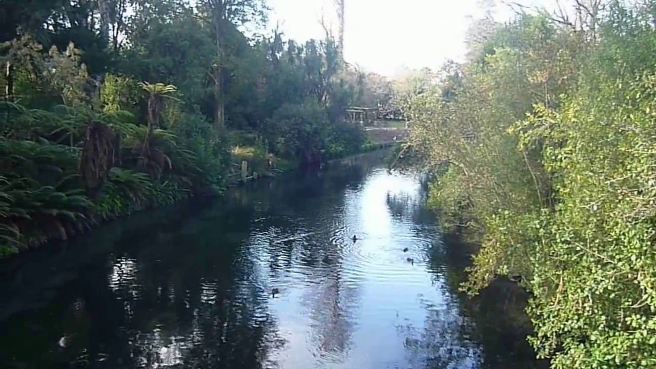 Helmores Lane Bridge towards Millbrook Reserve, Christchurch - YouTube
