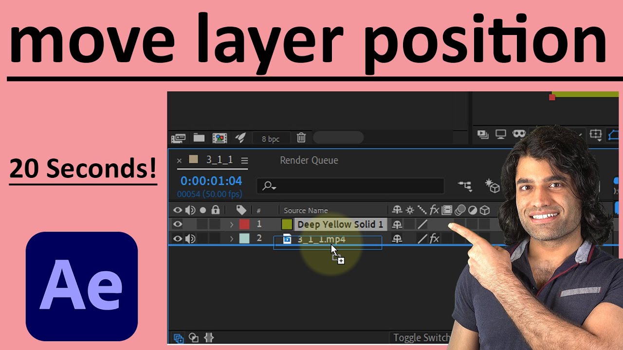 How To Move Layer Position In After Effects YouTube How To Move Layer Position In After Effects YouTube