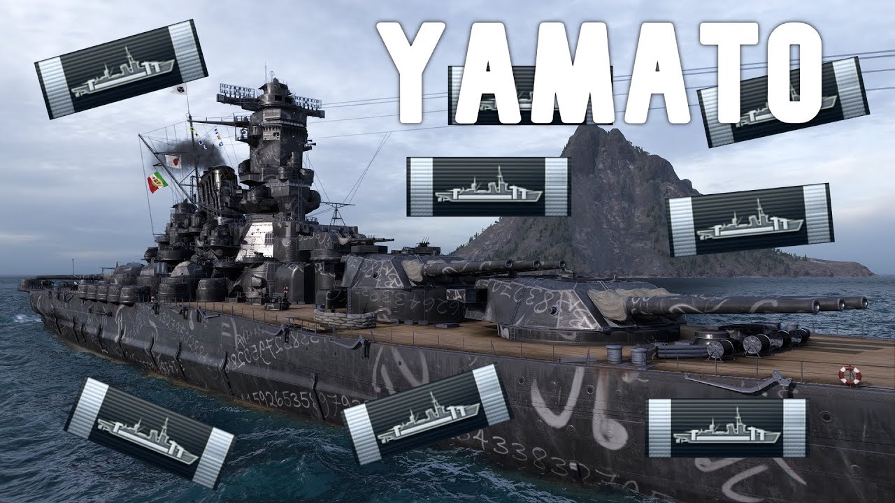 World of WarShips Yamato - 4 Kills 326K Damage - YouTube