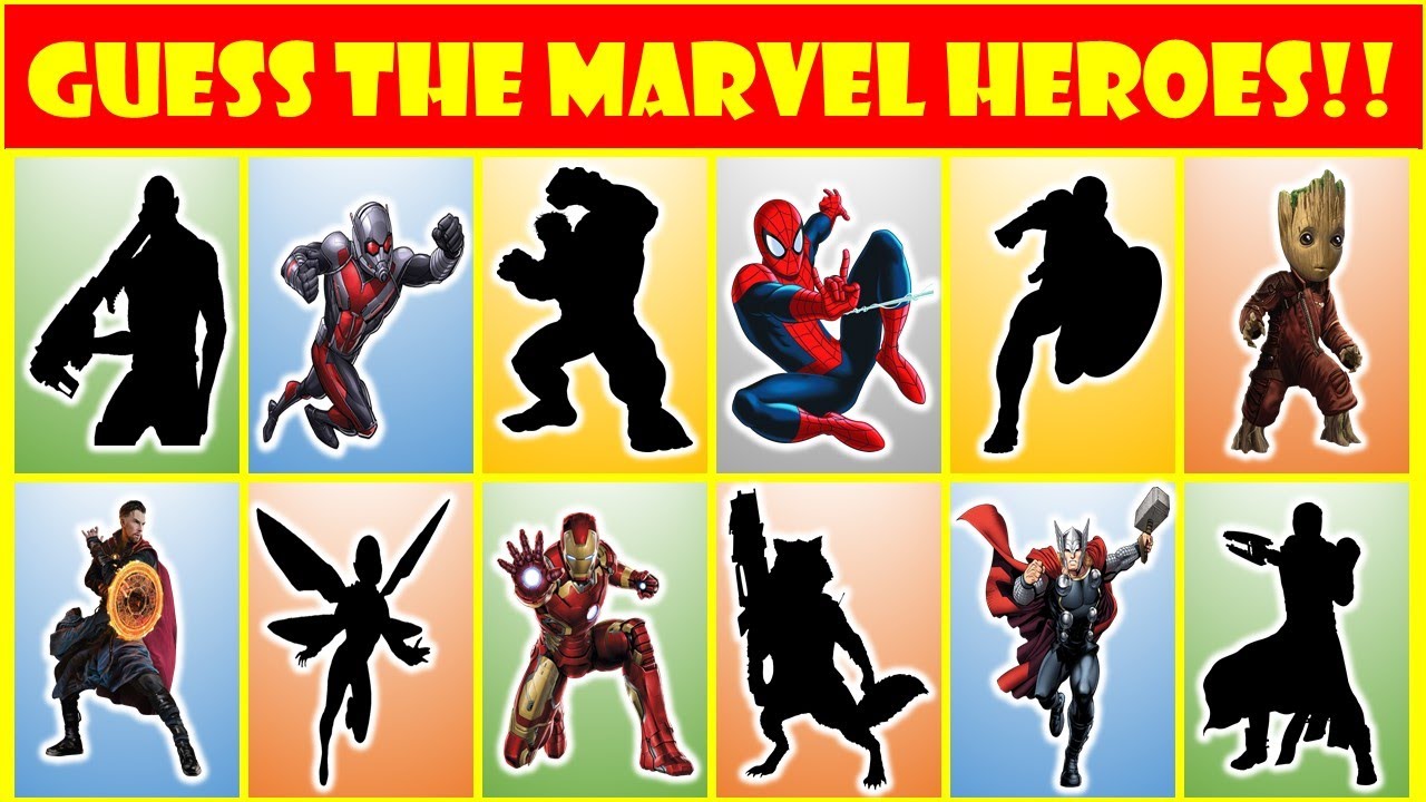 Guess the Marvel Heroes Name in 3 Seconds | Guess Game trivia #marvel ...