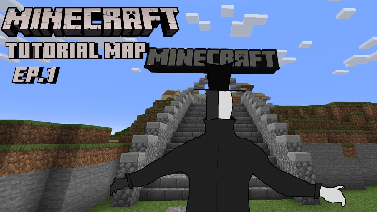 Minecraft but it's the Tutorial map | MINECRAFT TUTORIAL MAP Ep 1 - YouTube
