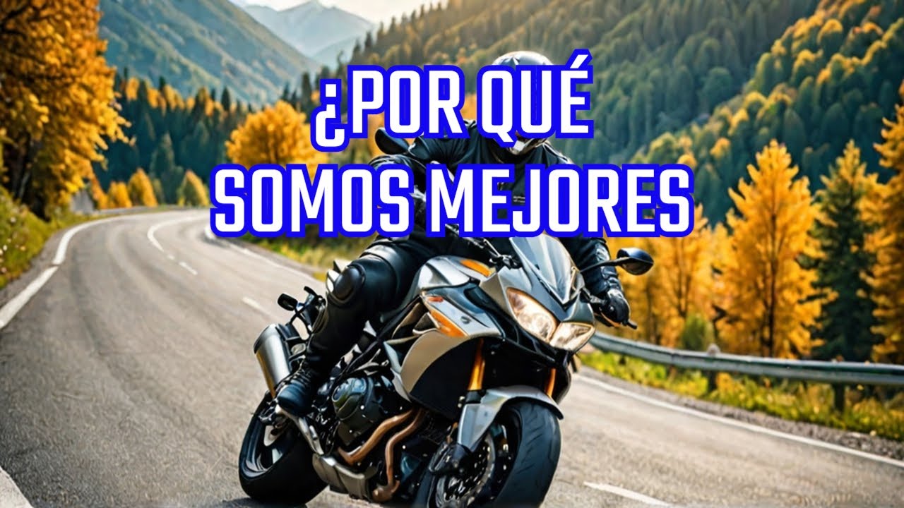PORQUE LOS MOTEROS CONDUCIMOS TAN BIEN SOMOS PRUDENTES - YouTube