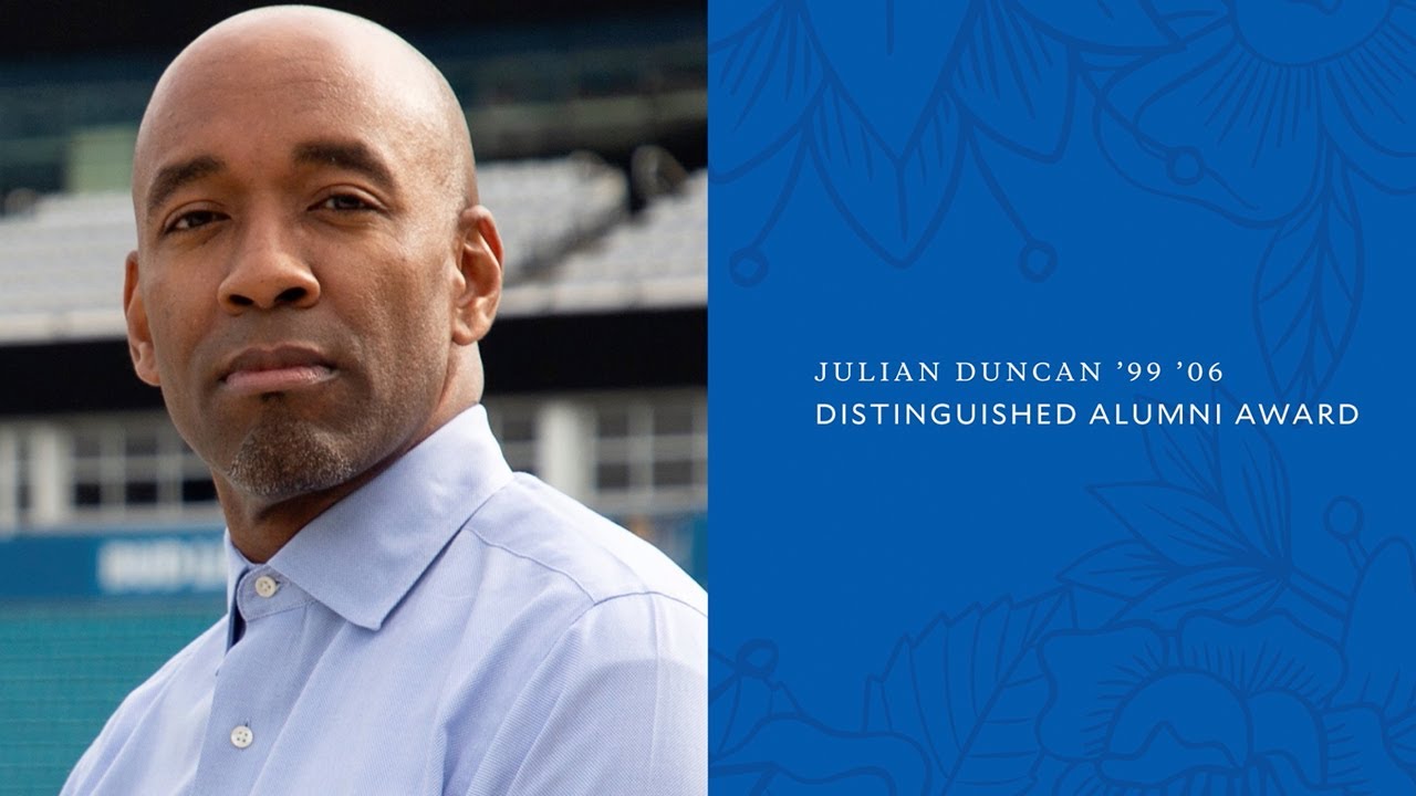 2022 Laureates Honorees: Julian Duncan '99 '06 - YouTube