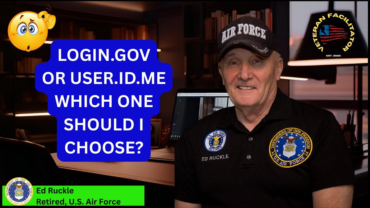 How to choose the right government sign-in: login.gov, ID.me - YouTube