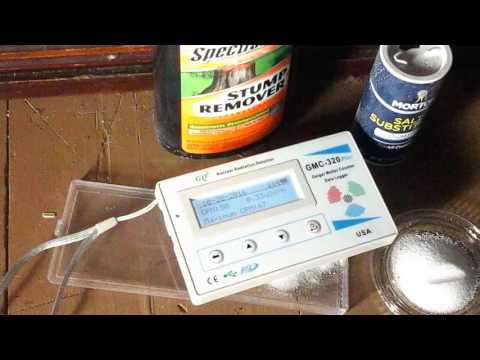 Is Stump Remover (Potassium Nitrate) Radioactive? - YouTube