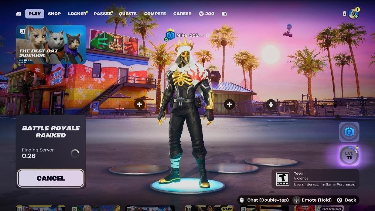 Fortnite:BATTLE ROYALE BLITZ & BATTLE ROYALE RANK - YouTube