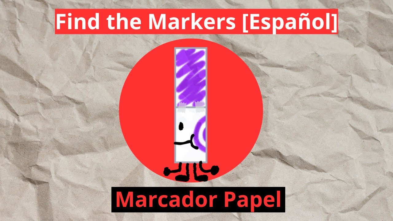 Como conseguir el Marcador Papel (Difícil) - Find the Marker | Roblox ...
