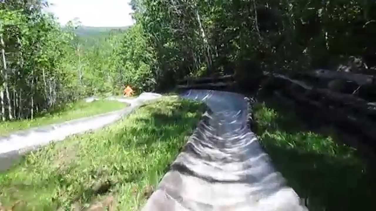 Alpine Slide - Lutsen Mt, Lake Superior - YouTube