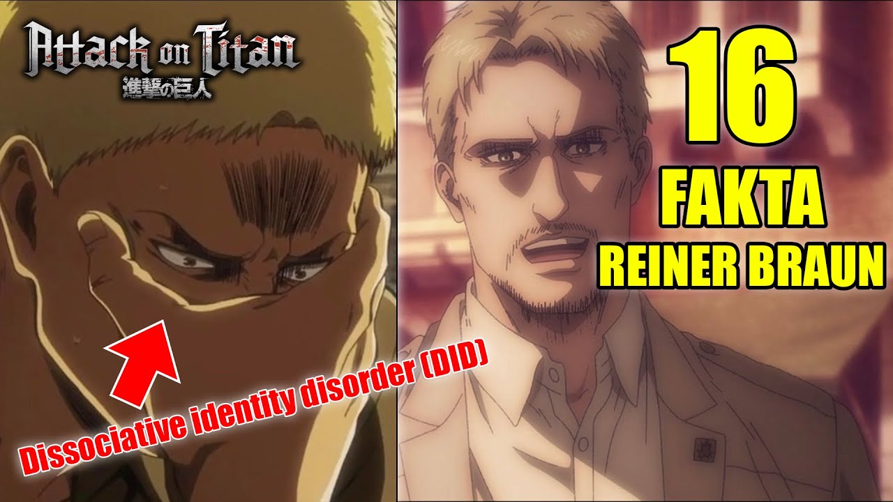 REINER MEMILIKI MASALAH PSIKOLOGIS..?? | FAKTA REINER BRAUN YANG PERLU ...