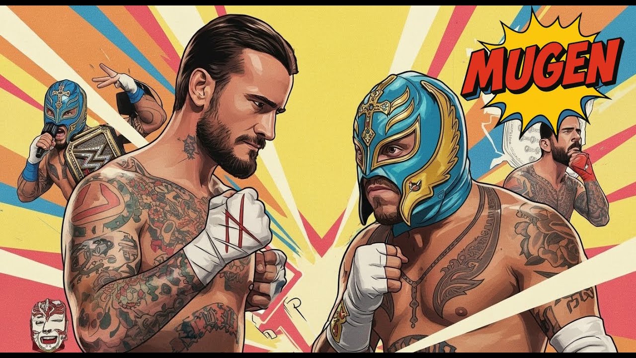 Mugen : WWE : CM Punk Vs Rey Mysterio (My Battle) - YouTube