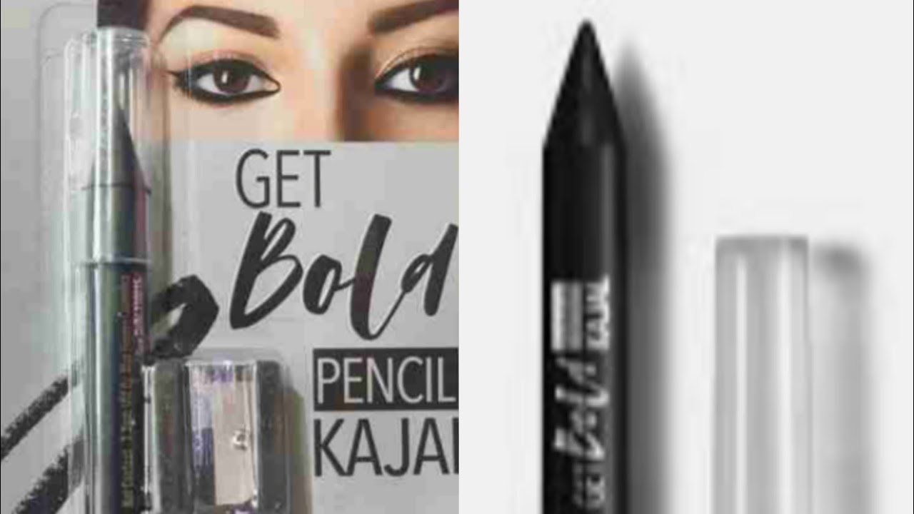 #Blue Heaven Kajal 👀Review#Bold Pencil Kajal# ₹-65 Only Affordable ...