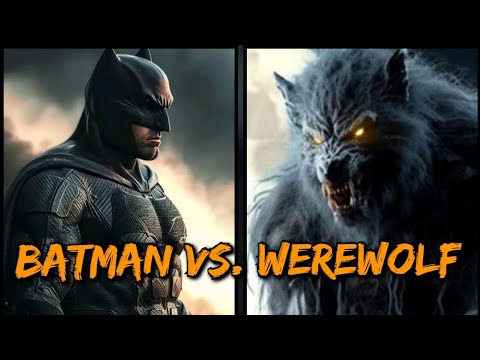 🔥 Batman vs. Werewolf 😱 #dc #batman #werewolf #marvel #video #youtube ...