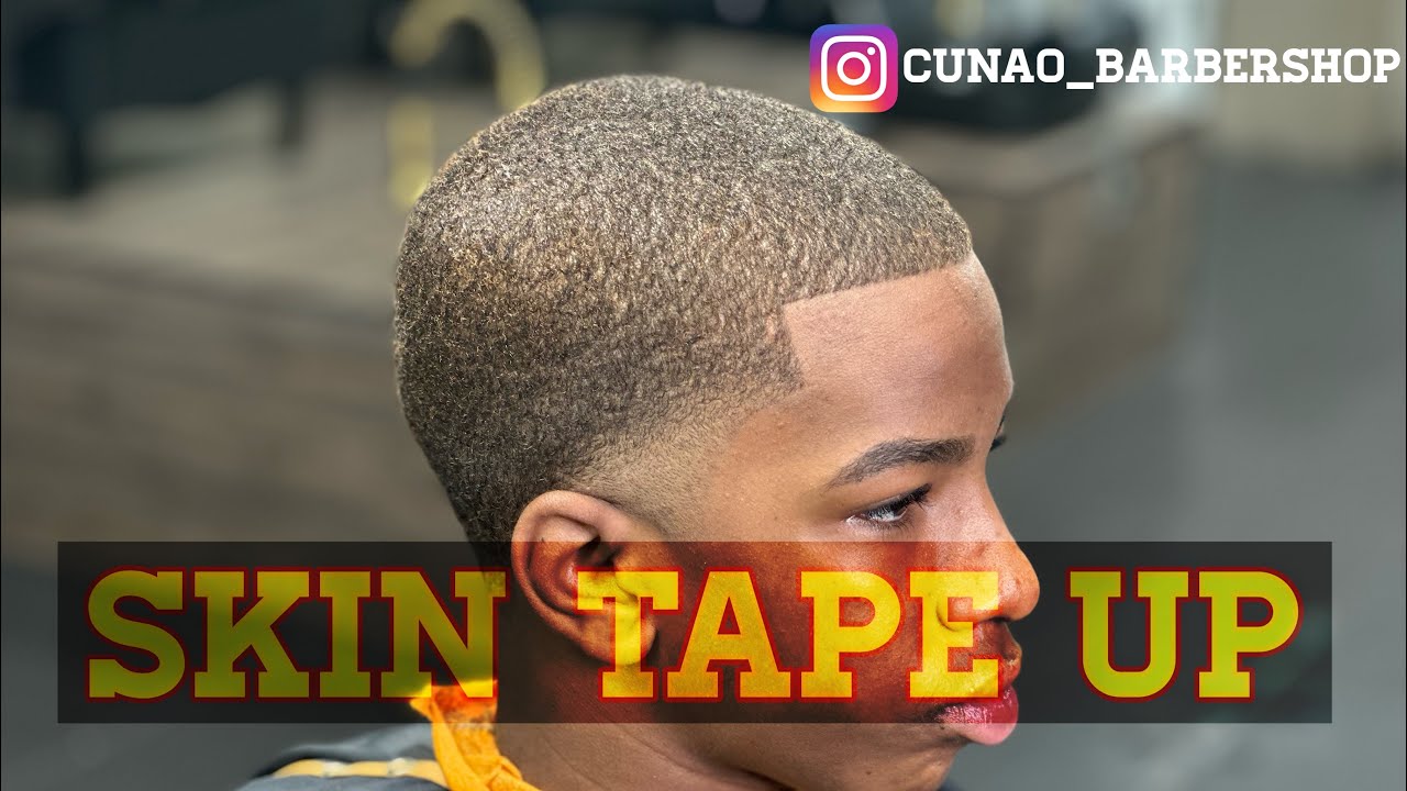 SKIN TAPE UP by: cunao barber!!! - YouTube