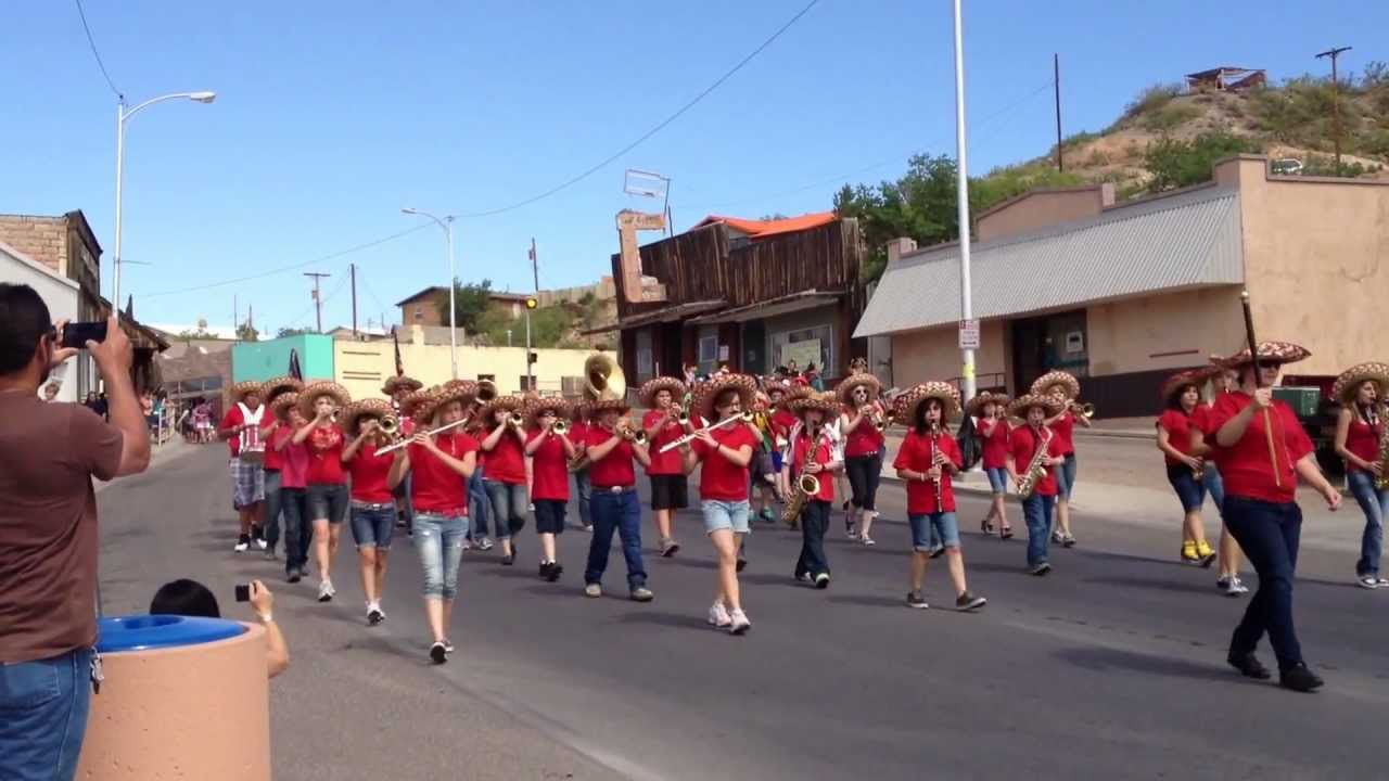 Hot Springs High School Marching Band in the 2012 TorC Fiesta Parade ...