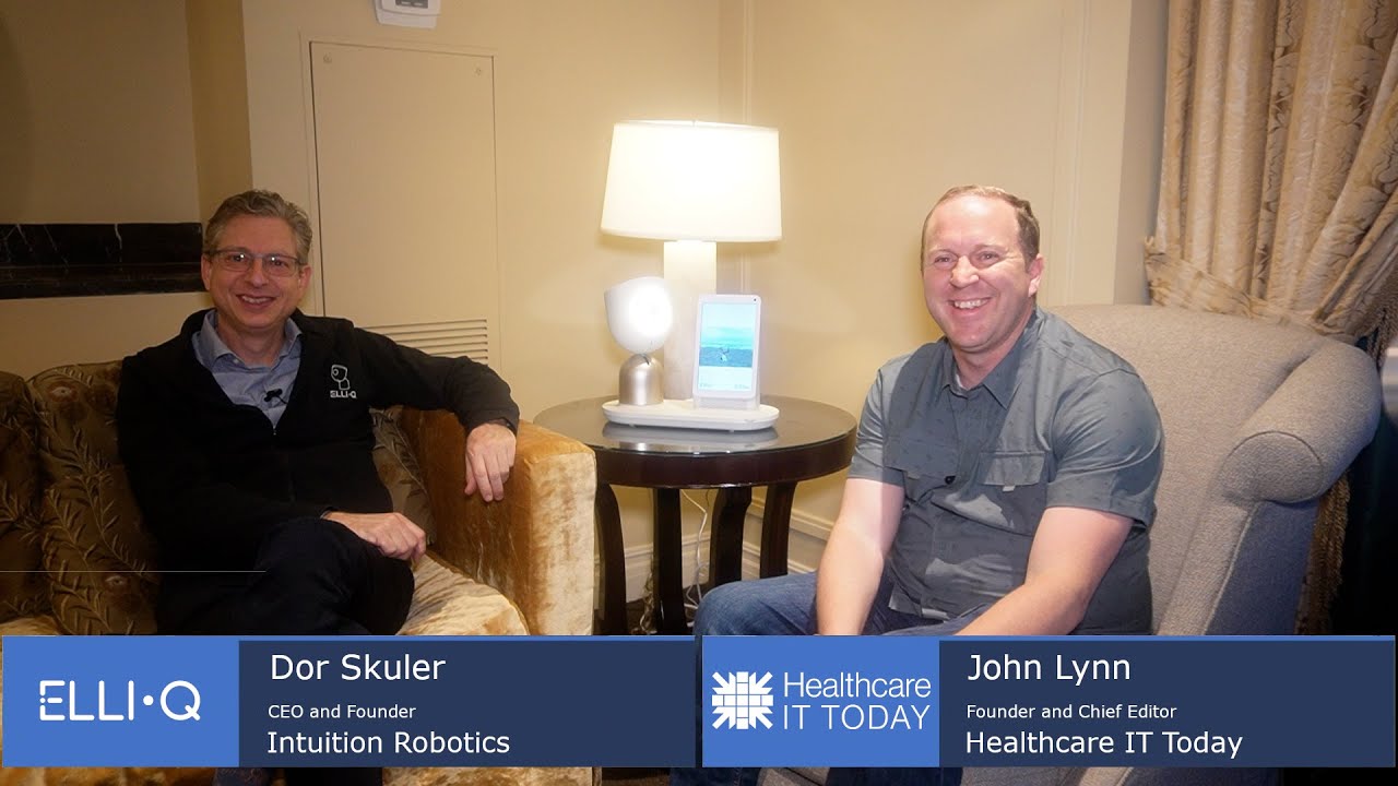 A Demo of the ElliQ Robot for the Aging Population - YouTube