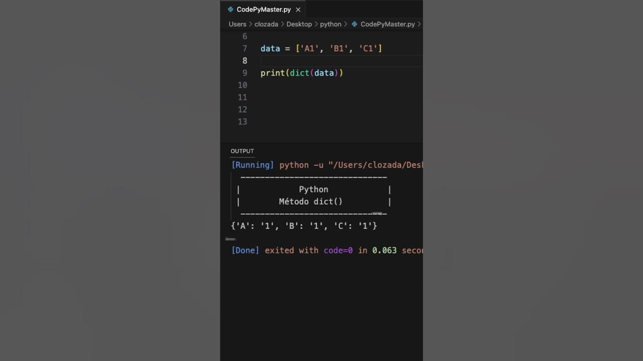 Mejorando la Eficiencia en la Creación de Diccionarios con #python #pythontutorial #pythoncoding ...