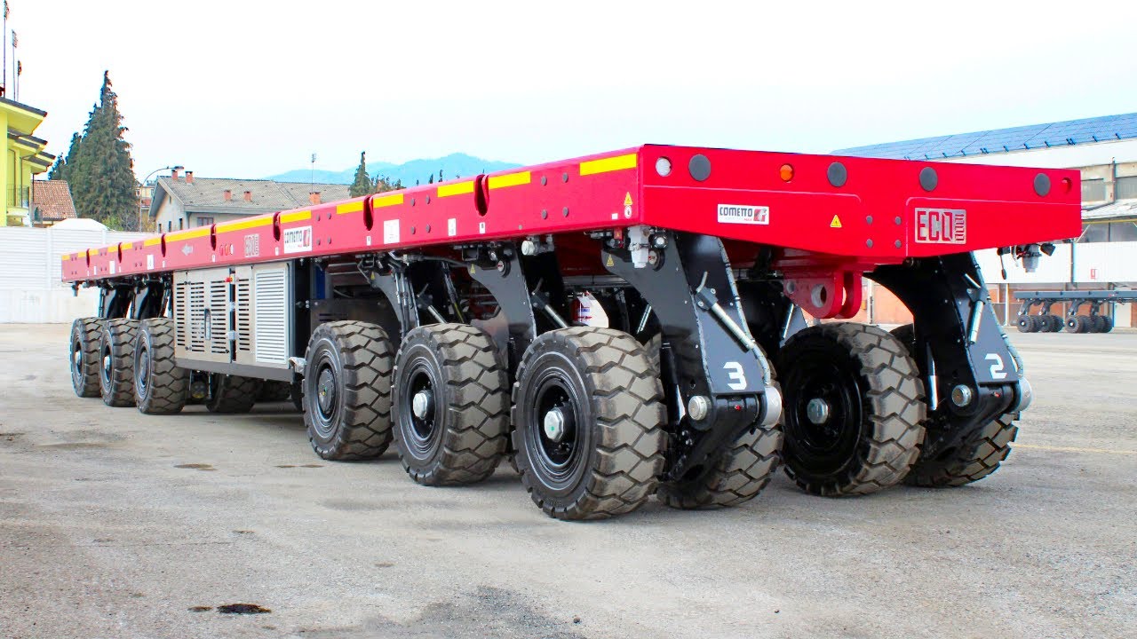 Cometto - Eco1000 6/4 self-propelled modular vehicle with pendulum ...