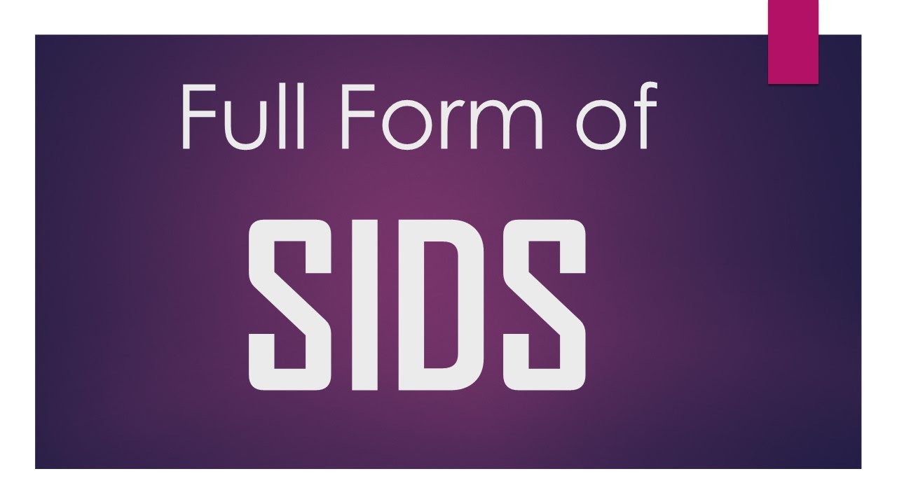 Full form of SIDS-Medical Terms - YouTube