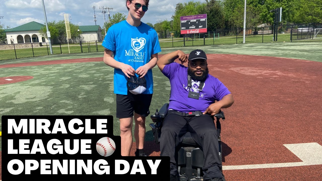 Miracle League Baseball opening Day - YouTube