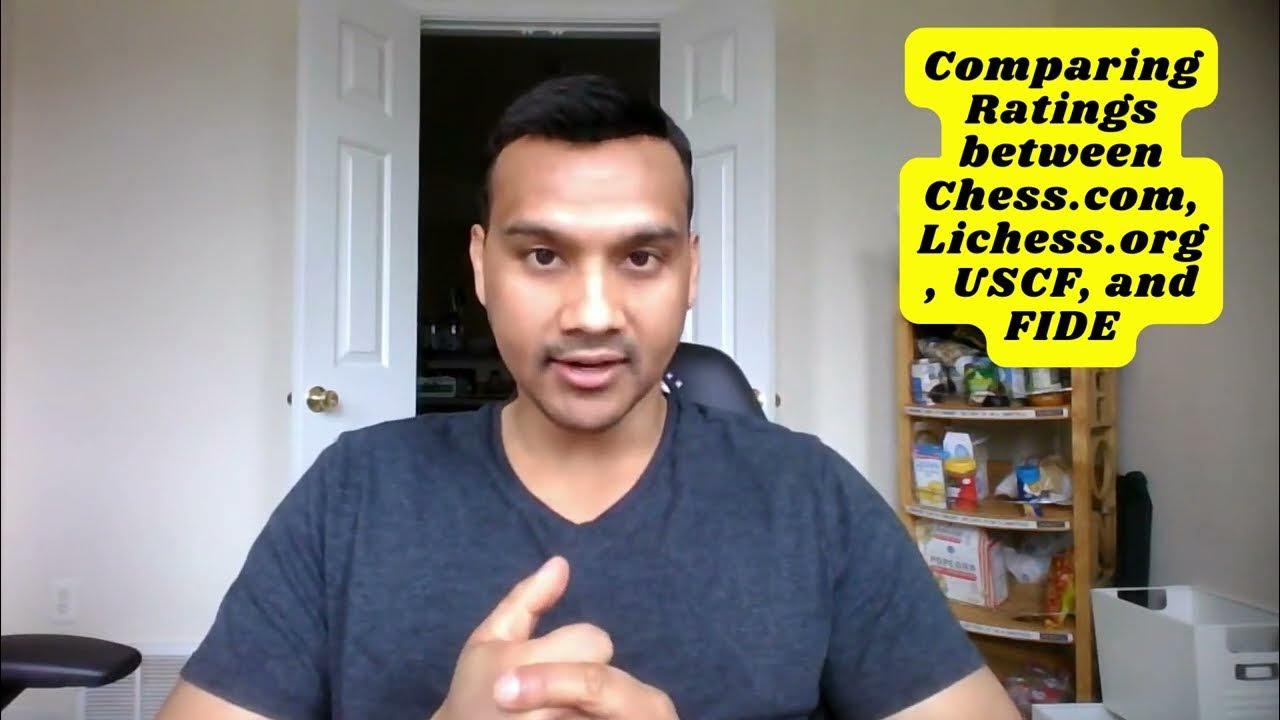 Chess.com explained: Comparing Ratings between Chess com, Lichess org, USCF, and FIDE - YouTube