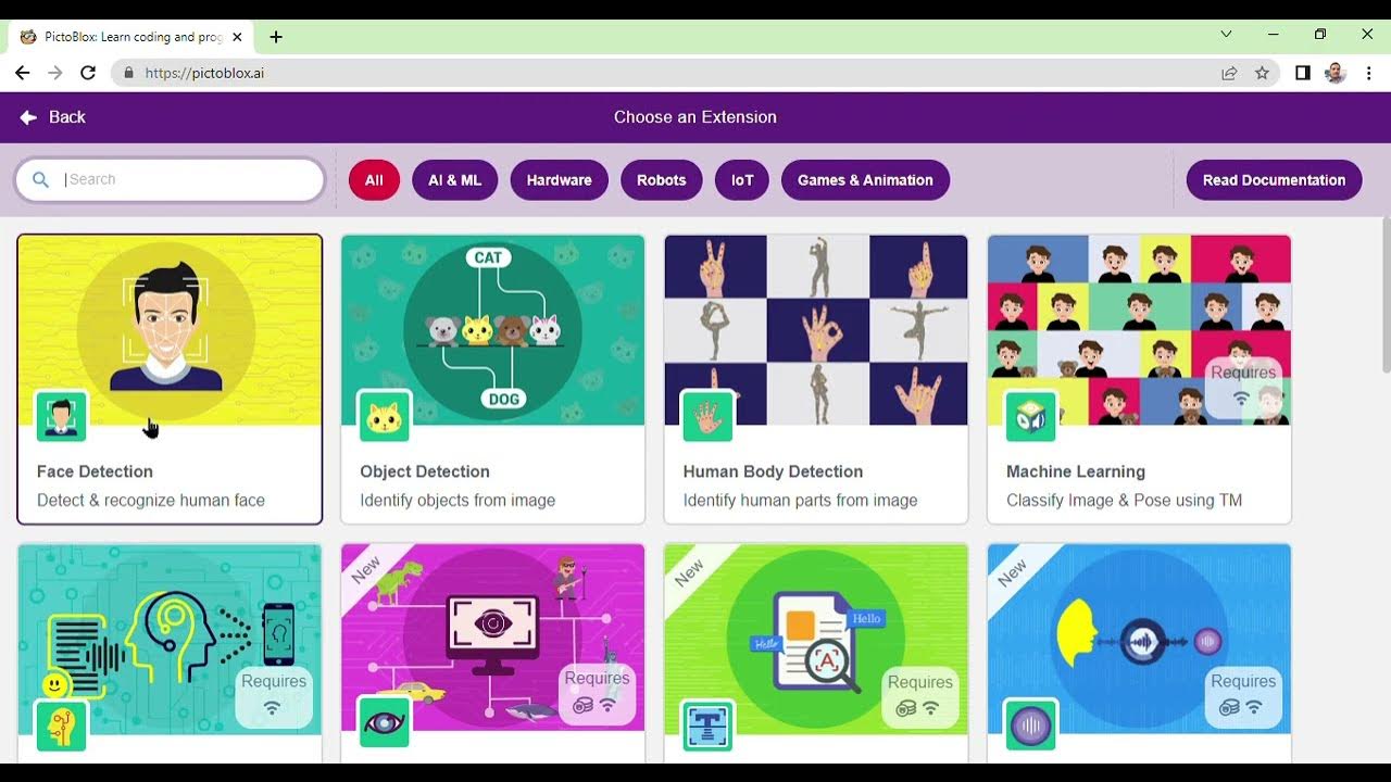 face recognition through AI uttilisation on pictoblox -By Sarthak ...