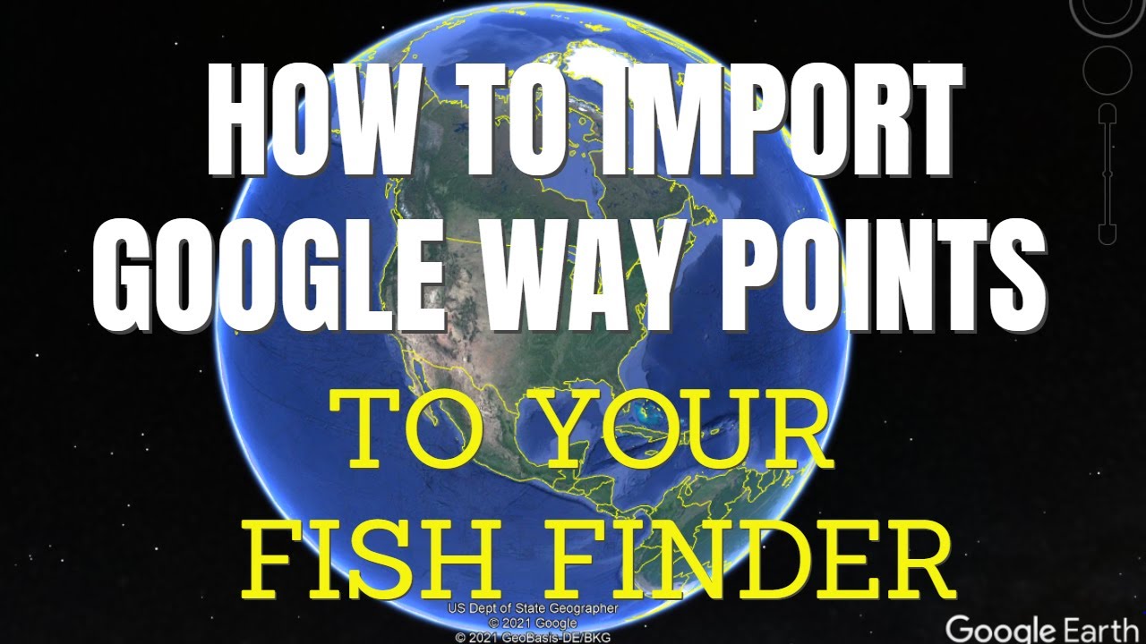How to Covert your Google Earth files to a Fish Finder Format - YouTube