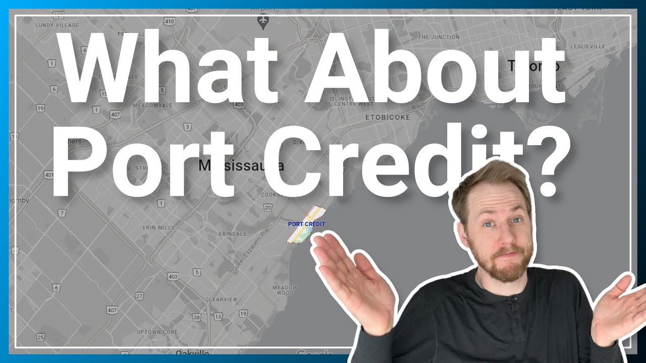 Port Credit Mississauga Map Overview - YouTube