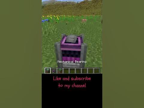 This us how you can rotate a block using create mod in Minecraft # ...