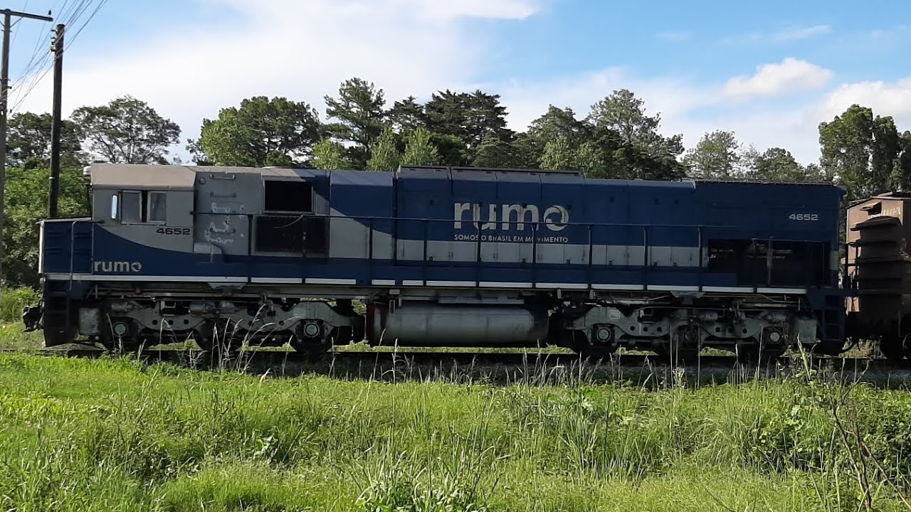 LOCOMOTIVAS RUMO-ALL CHEGANDO EM PELOTAS - YouTube