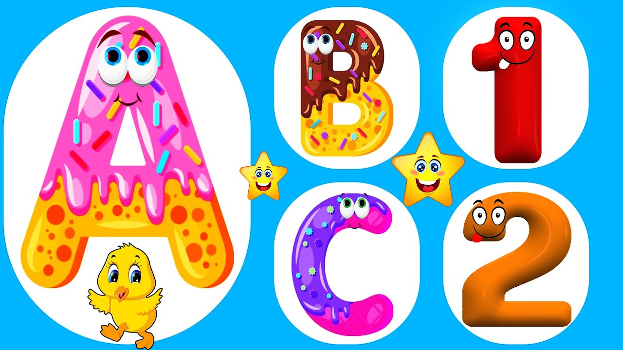 ABC and 123 Learning Videos Toddlers + Nursery Rhymes & Kids Songs+ ...